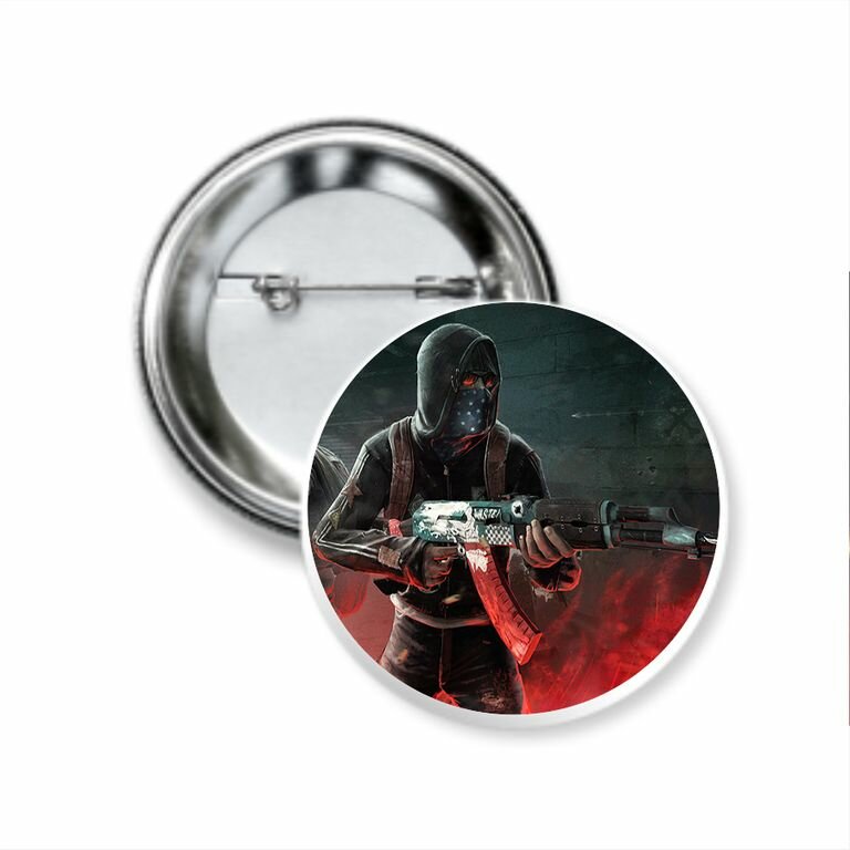 Значок Counter-Strike, CS GO, Контр Страйк №21