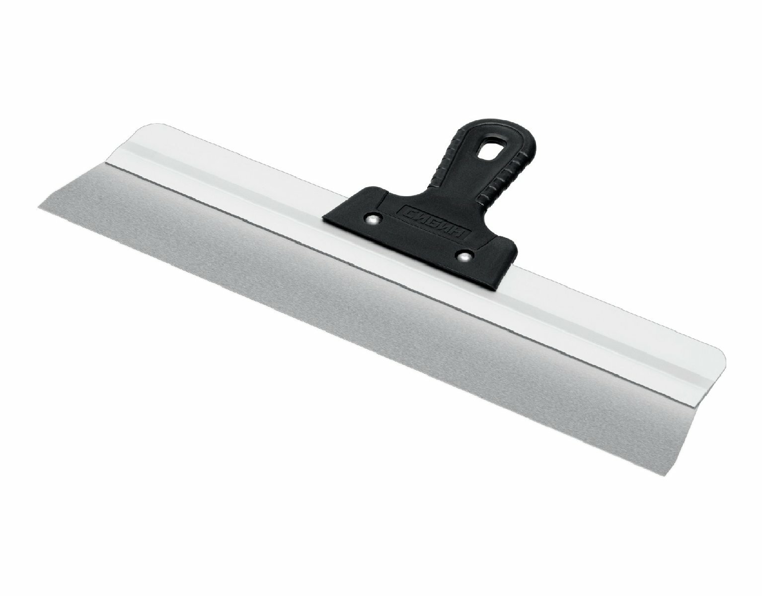 СИБИН 450 мм, усиленный фасадный нержавеющий шпатель, алюминиевая направляющая, 1к ручка (10083-45) (10083-45)