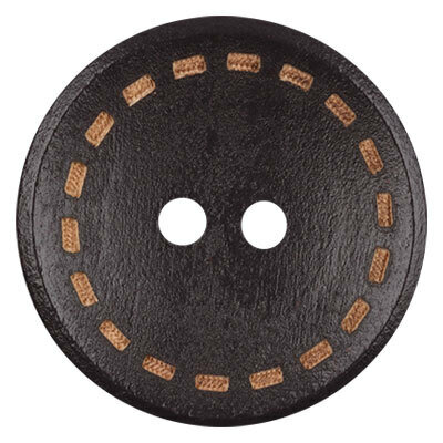 Пуговицы "BLITZ" DRN 0068 40 " ( 25 мм) 12 шт дерево №304 коричневый