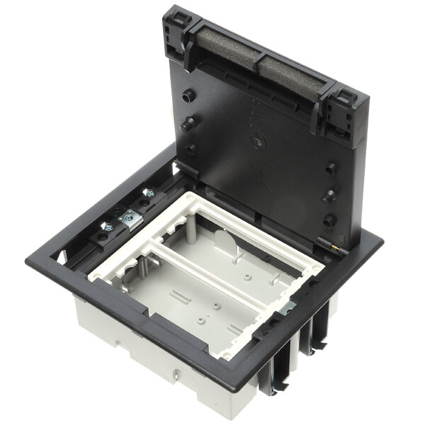 Люк SF270-14 на 4 поста 45х45мм пластиковый в бетонную стяжку (Simon Electric)