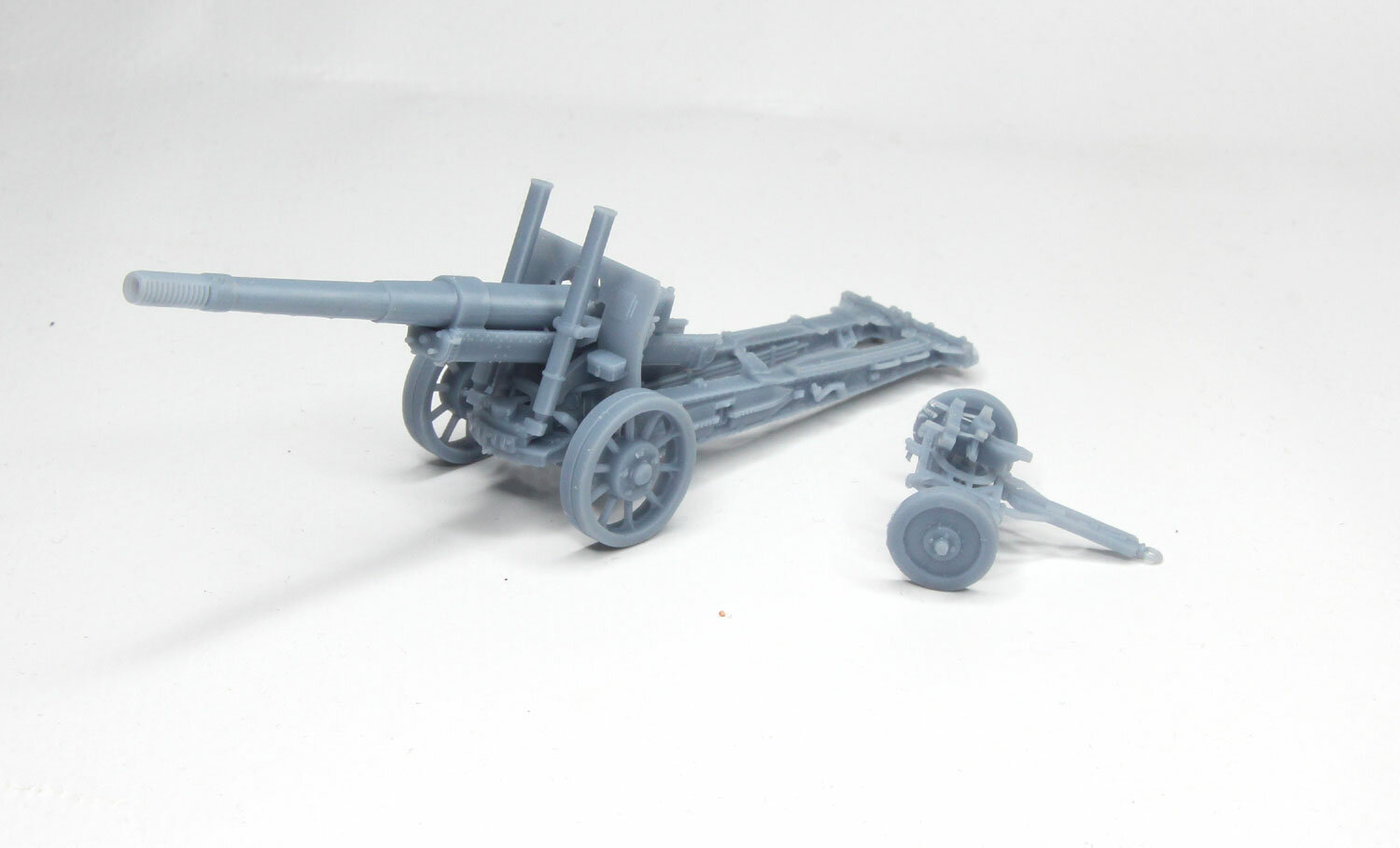 МЛ-20 пушка-гаубица с передком (набор для сборки, 1:72) модель в масштабе 1:72