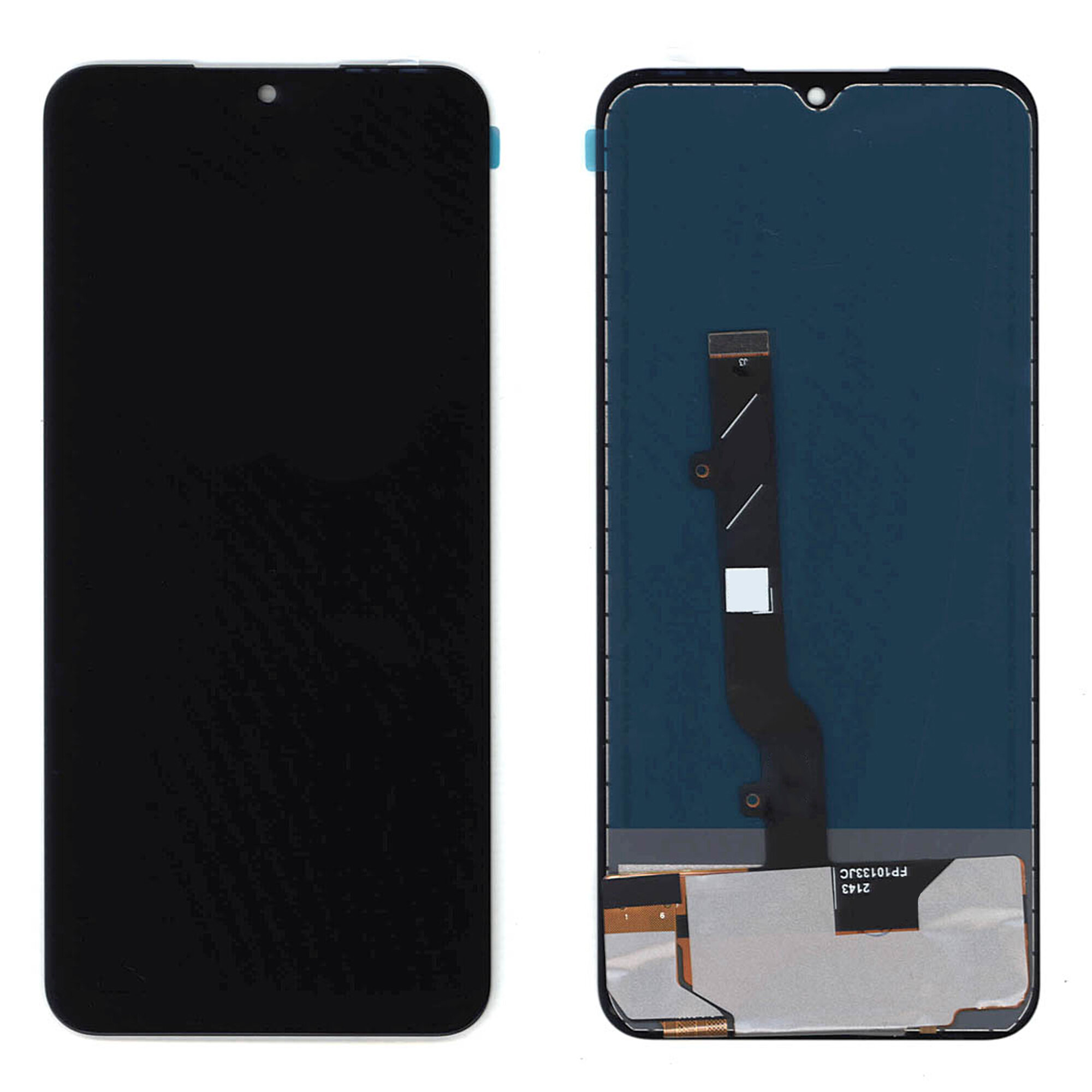 Дисплей (экран) в сборе с тачскрином для Infinix Note 12 Pro, Note 12 (2023) черный с рамкой (TFT-совместимый) / 1080х2400
