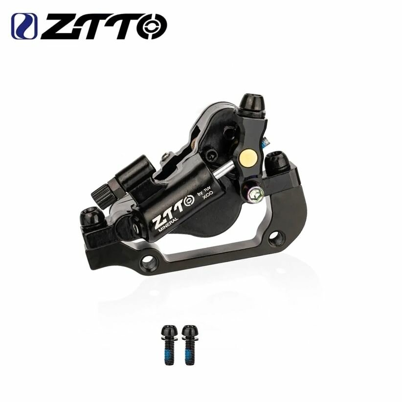 Тормоз дисковый гидравлический (калипер) ZTTO mineral XCO, алюминиевый, задний