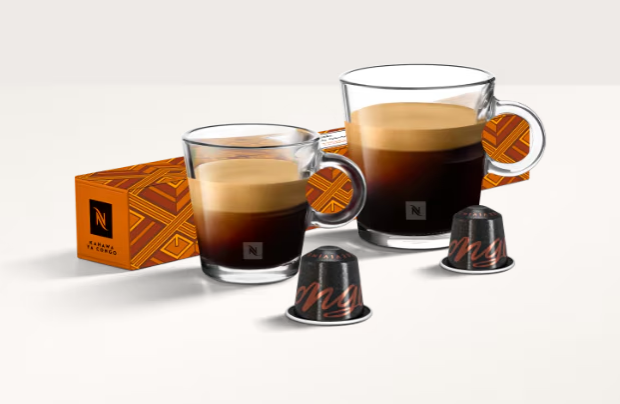 Кофе в капсулах Nespresso Kahawa Ya Congo, 40-110 мл, 10 капсул