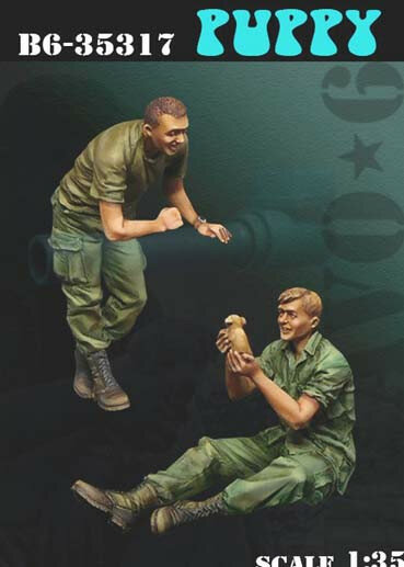 B6-35317 Bravo 6 Фигурки Puppy 1/35