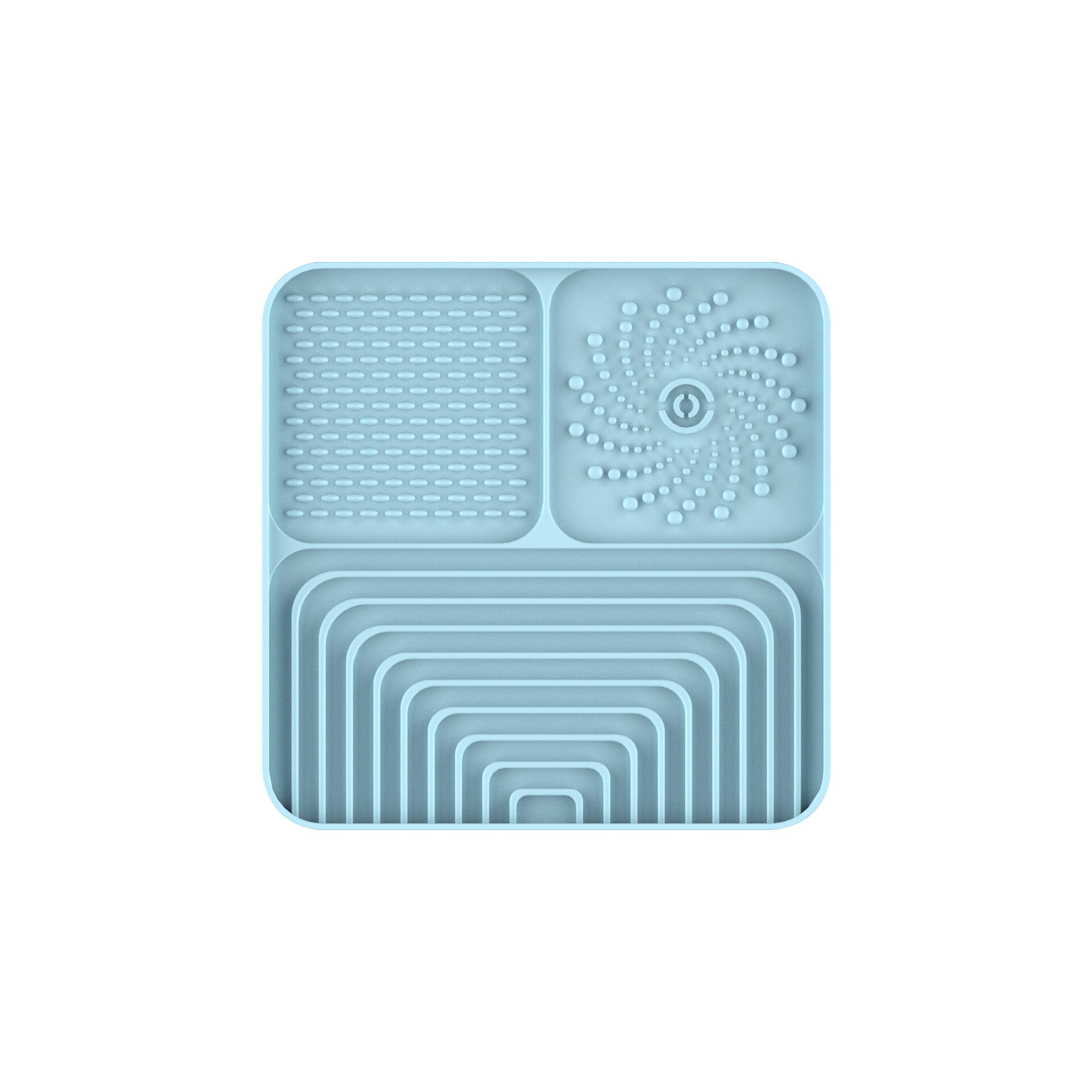 Коврик для лизания для кошек и собак, коврик для медленного кормления с присосками, коврик против удушья, квадратный