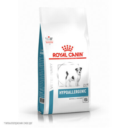 ROYAL CANIN VD HYPOALLERGENIC HSD 24 SMALL DOG 3,5 кг ветеринарная диета для собак менее 10 кг с пищевой аллергией или непереносимостью