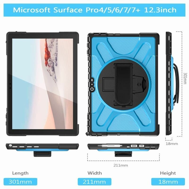 Чехол MyPads для Microsoft Surface Pro 7 / 7 Plus — фото 1