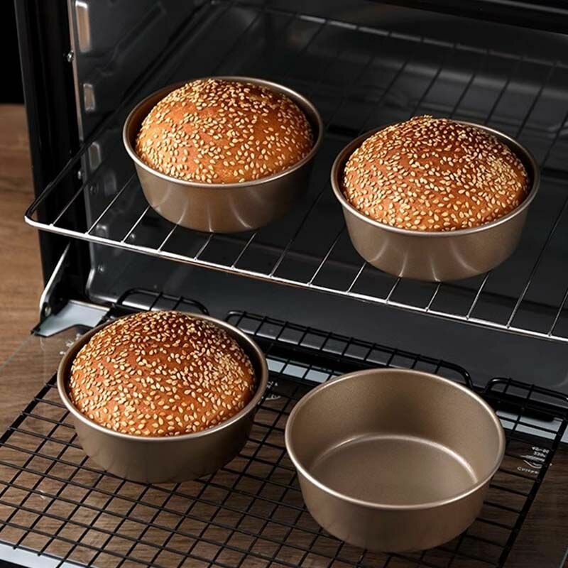Baking Mould, Round, 11.3 cm, 4 pcs — фото 1