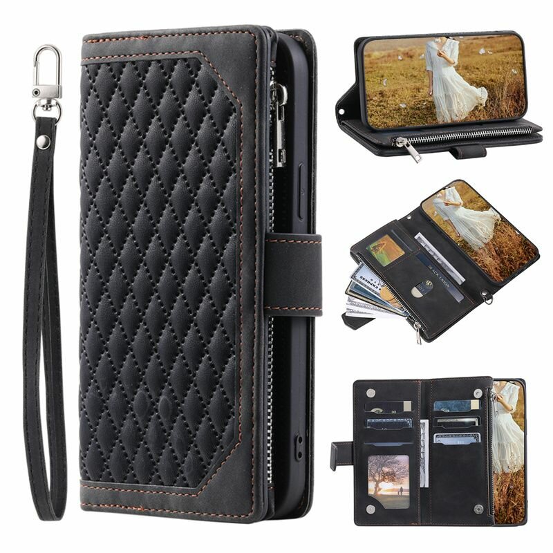 Чехол для телефона Realme 10 Pro+ / 10 Pro Plus Чехол-кошелек на молнии Чехол флип-книжка Обложка чехол для телефона