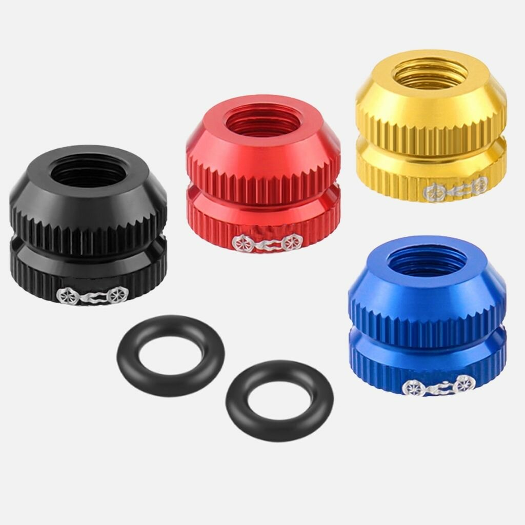 2шт Велосипедный ниппель с защитой