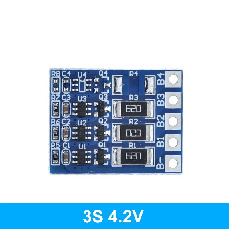 Литиевая плата защиты BMS 18650 TZT 3S With Balance, 1pcs
