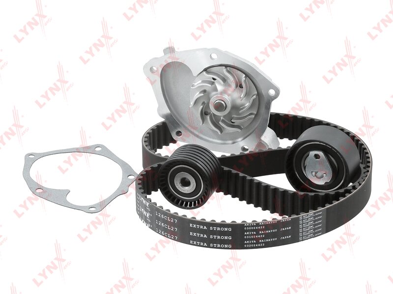 Комплект ремня ГРМ с водяным насосом LYNXauto PW-1362 (арт. PW-1362)