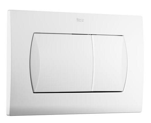 Roca Клавиша Roca 8901160B0 Active 62B для инсталляции, двойной смыв, белая