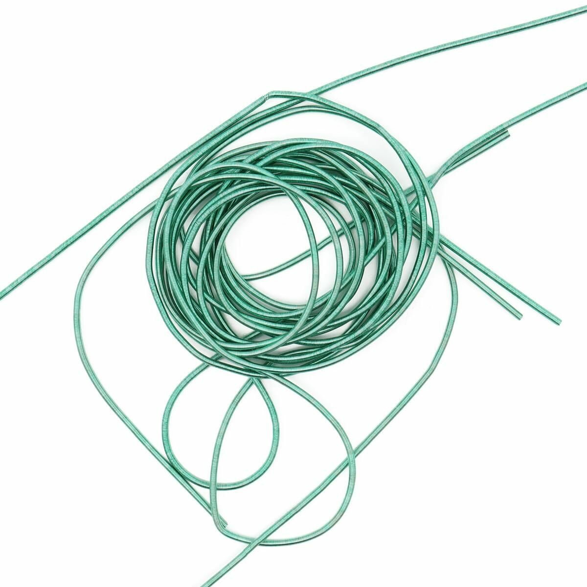 Канитель Astra&Craft Гладкая, матовая, зеленая, 1 мм, КМ006НН1, 5+-0,1 г