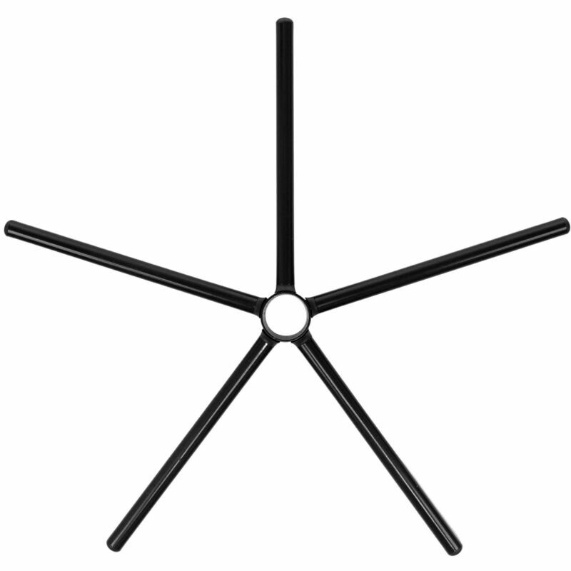 Крестовина для кресла КНР "Fingal", 650 мм, металл, черная, сборная