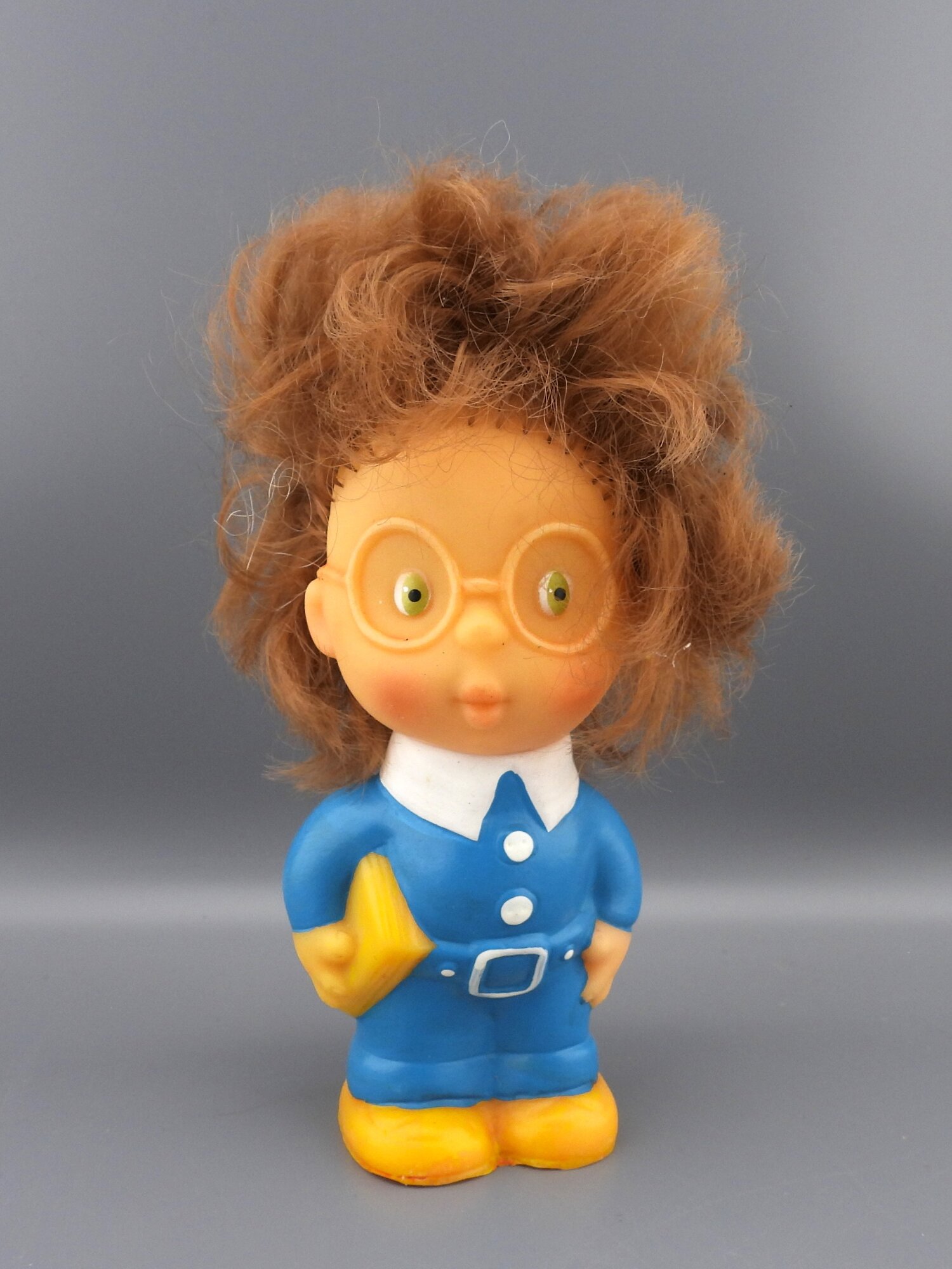 "Знайка" игрушка резиновая СССР 16 см