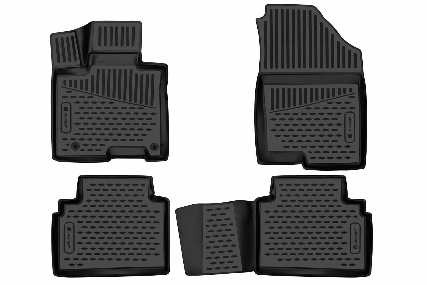 Коврики в салон авто для HYUNDAI Tucson (IV длинная база) 2020-, 4 шт. (полиуретан) арт. ELEMENT3DAN0017210