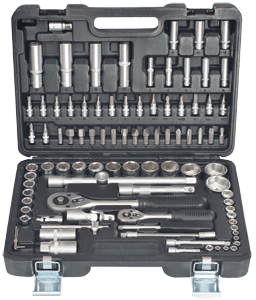 Набор инструмента 94 пр. 1/2" 1/4" 6 гр. BERiL