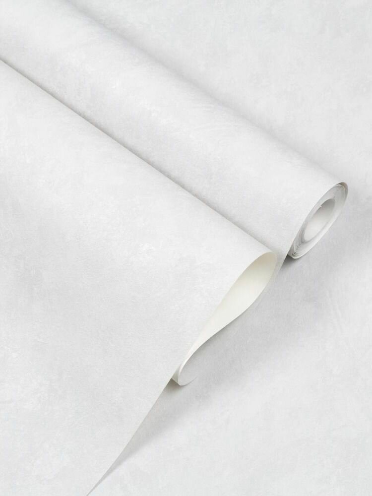 Обои винил горячего тиснения, моющиеся на флизелиновой основе Palitra Bali 1.06м х 10.05м, штукатурка, цвет светло-серый VV72094-41