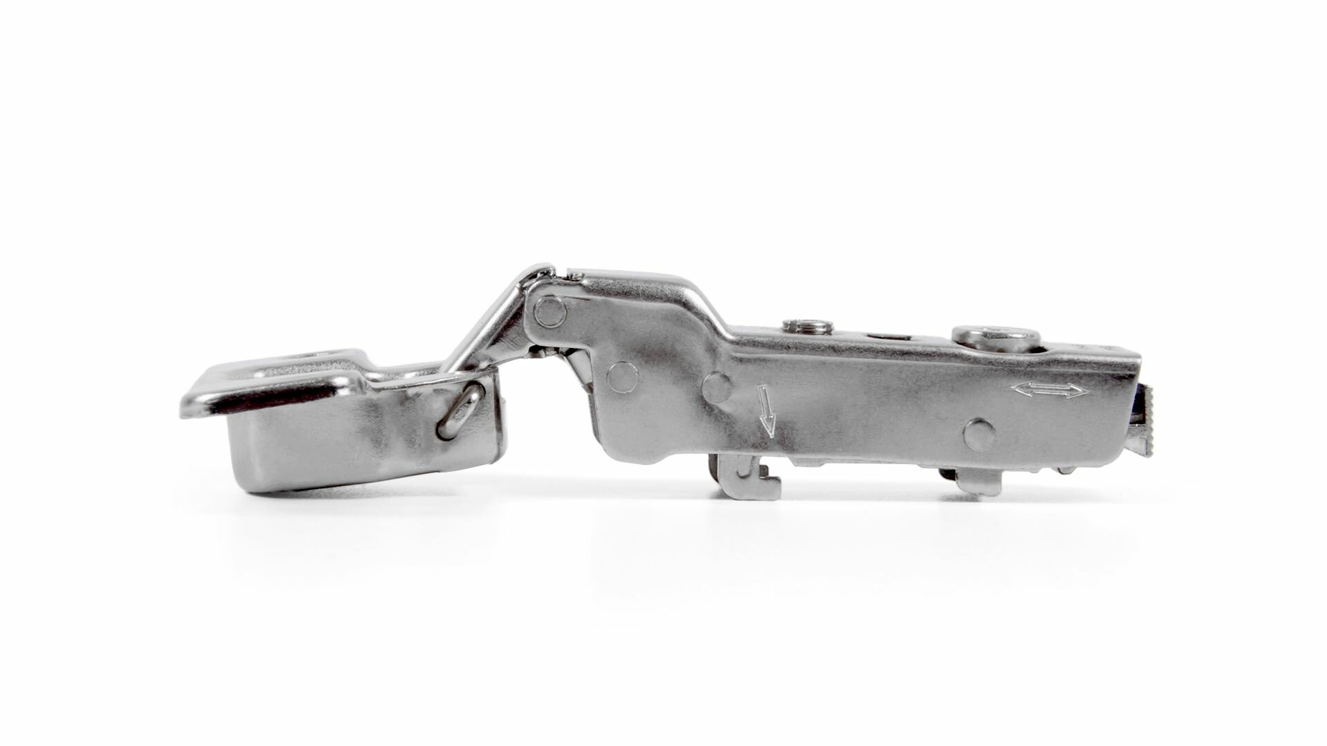 Мебельная петля без пружины и ответной планки PROFI PUSH H961B02, сталь