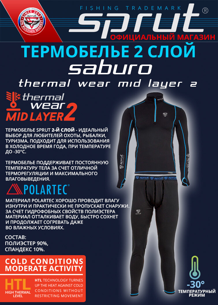 Комплект термобелья