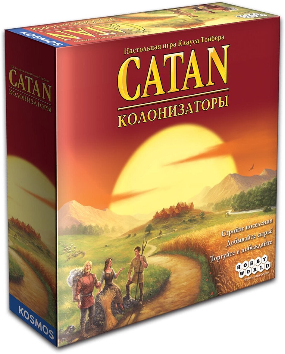 Колонизаторы Catan Игра настольная