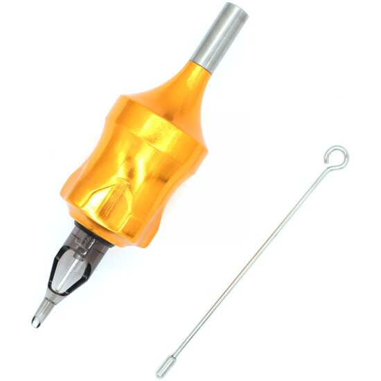 Держатель для тату картриджей Spark Tattoo TG-4116 30 мм Желтый