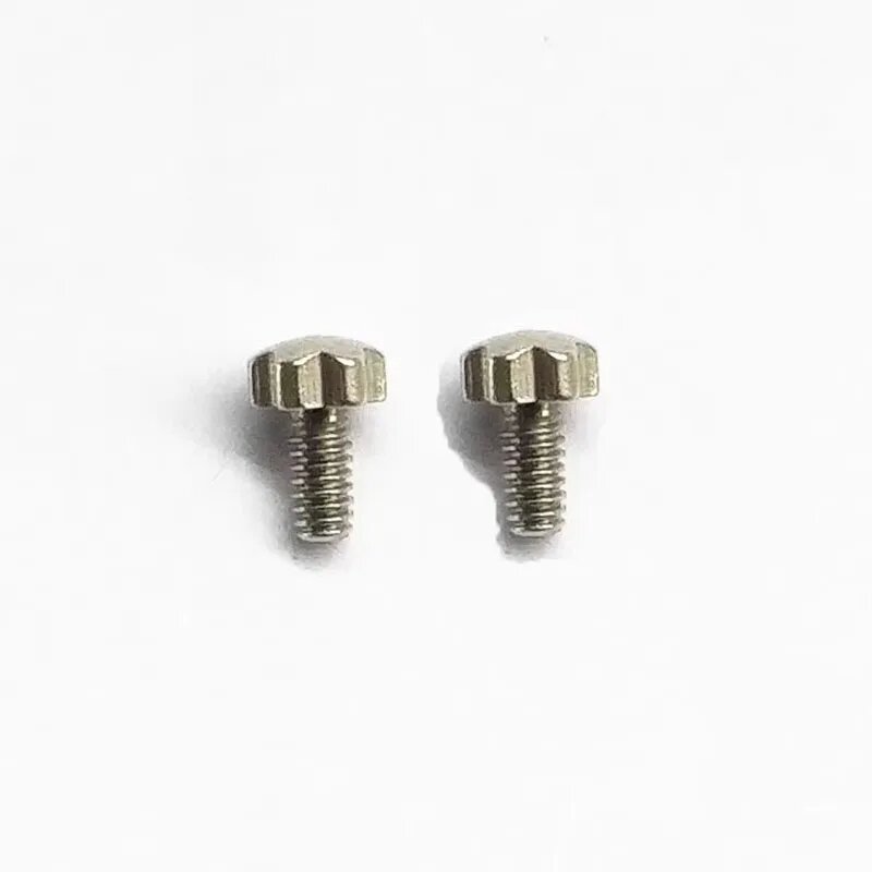 Винты для очков Cartier, золотые и серебряные silver