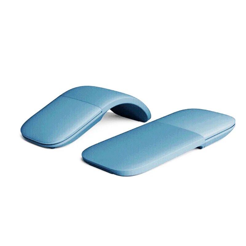 Бесшумная сенсорная мышь Sunffice Bluetooth для ноутбука, Blue