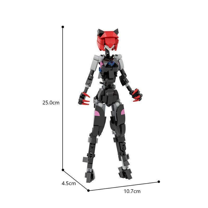 Buildmoc Spector Mech Детские развивающие игрушки 875PCS Bricks MOC Blocks Блоки Роботы Gundam и Аниме Персонажи
