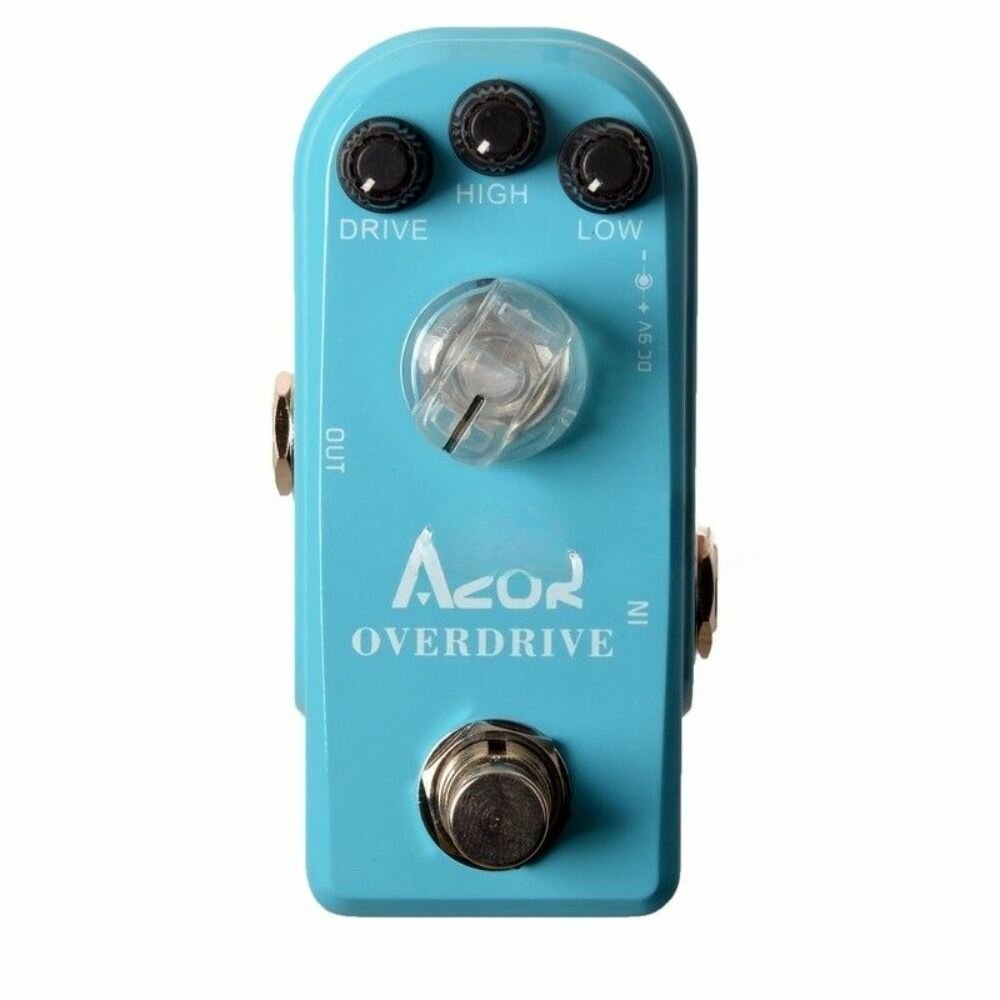 AZOR Процессор гитарных эффектов Компрессионный дисторшн Аналоговая задержка