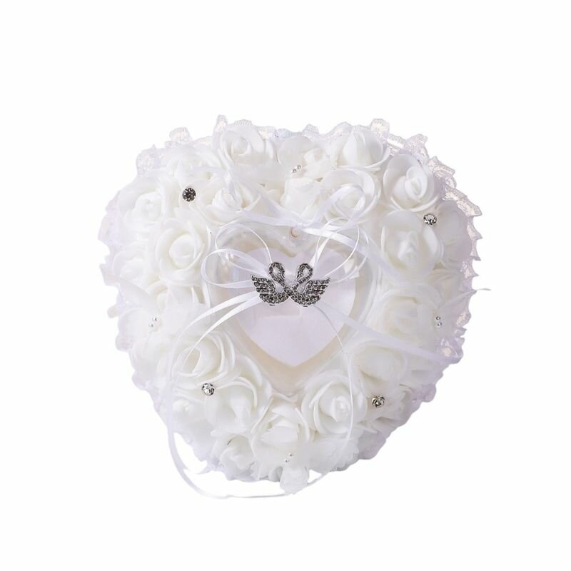 Коробка для хранения обручальных колец в западном стиле, коробка подружки невесты-single swan