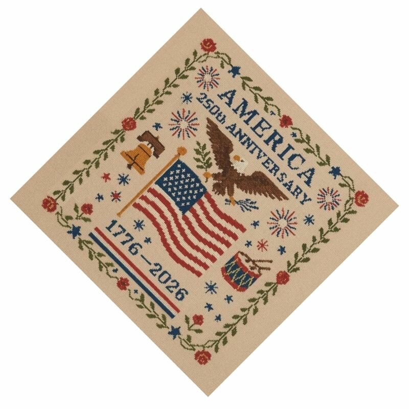 Американский Юбилейный Набор Для Вышивания Крестиком-Орел Оливковой Ветви