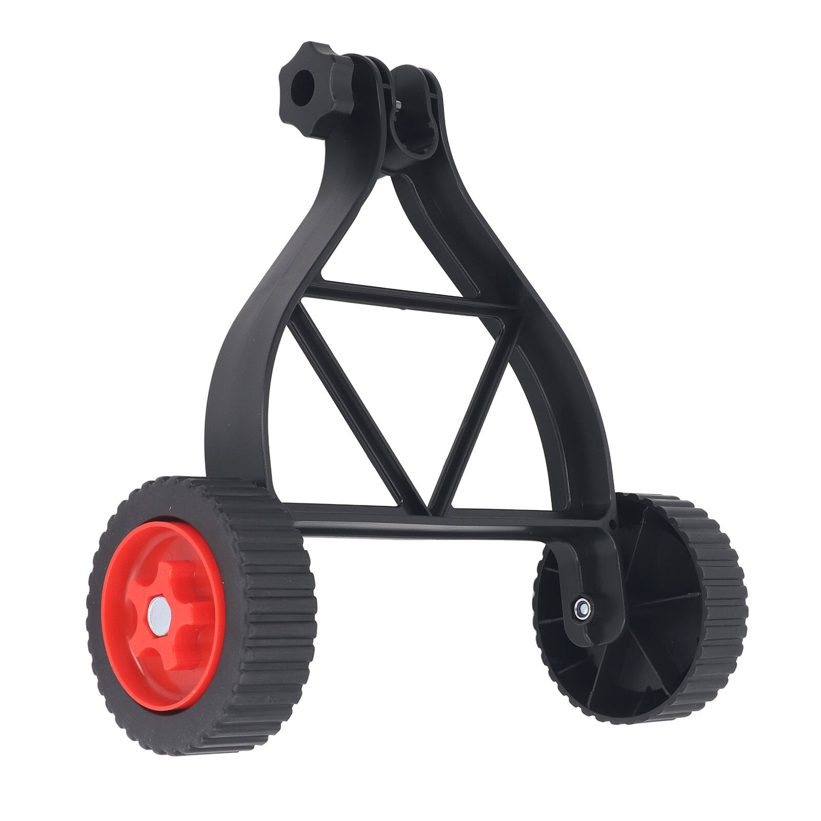 Регулируемое литиевое опорное колесо для газонокосилки, универсальное портативное садовое колесо для триммера для легкого регулирования высоты