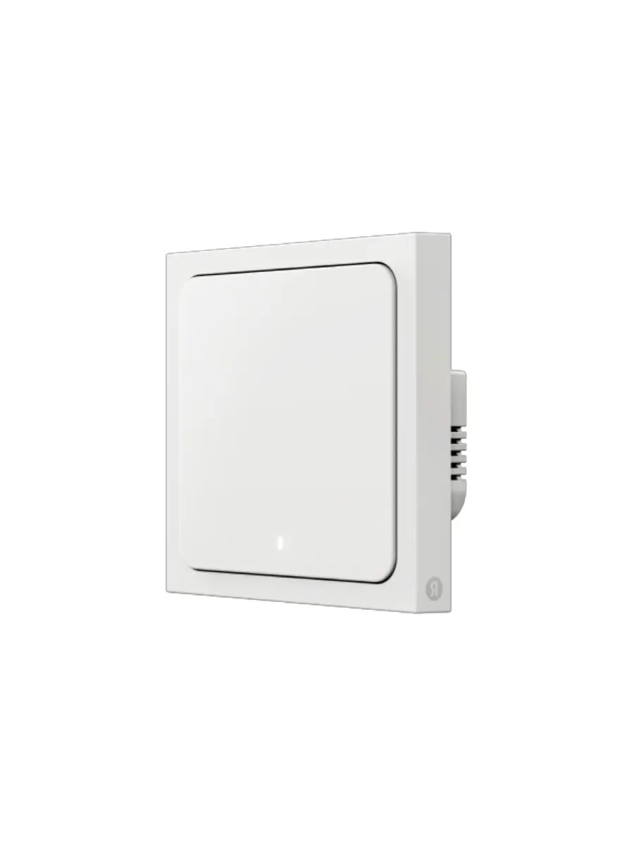 Умный проводной выключатель Яндекса, 1 клавиша, Zigbee, белый