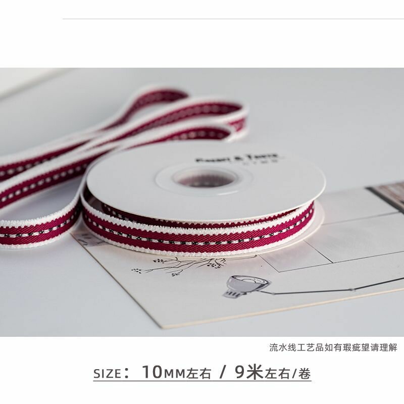 Лента из вельвета с точечным узором шириной 1 см для украшения бантиков, аксессуаров для волос, тонкая лента, лента для флористического декора, лента для самостоятельного изготовления украшений для волос.