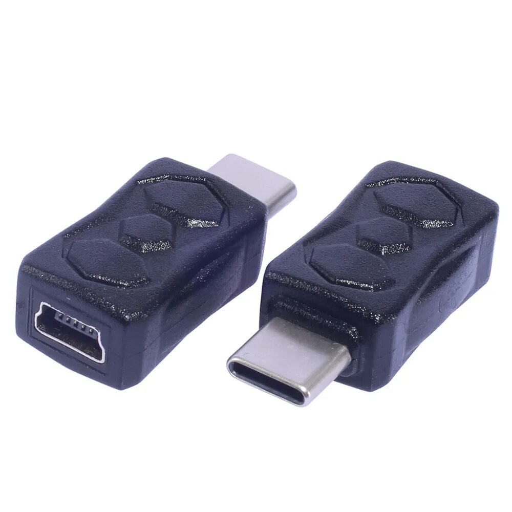 Адаптер Mini USB c Type C для зарядки планшетов и планшетников