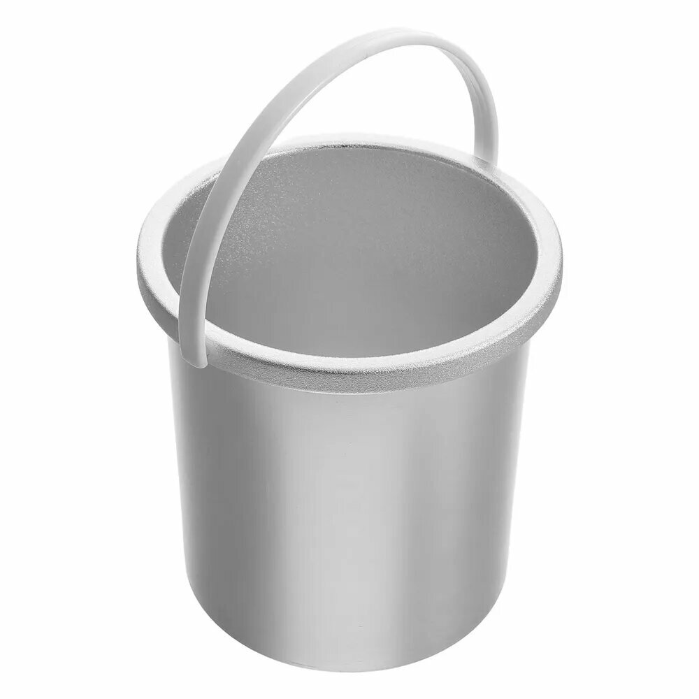 Контейнер Для Воска 1Л, Алюминиевый, Круглой Формы, Для Депиляции, Прост В Обслуживании