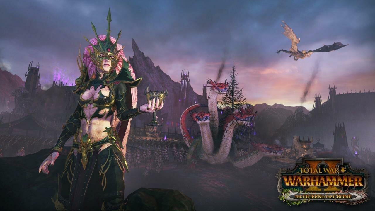 Total War: WARHAMMER II - The Queen & The Crone DLC PC Steam Ключ