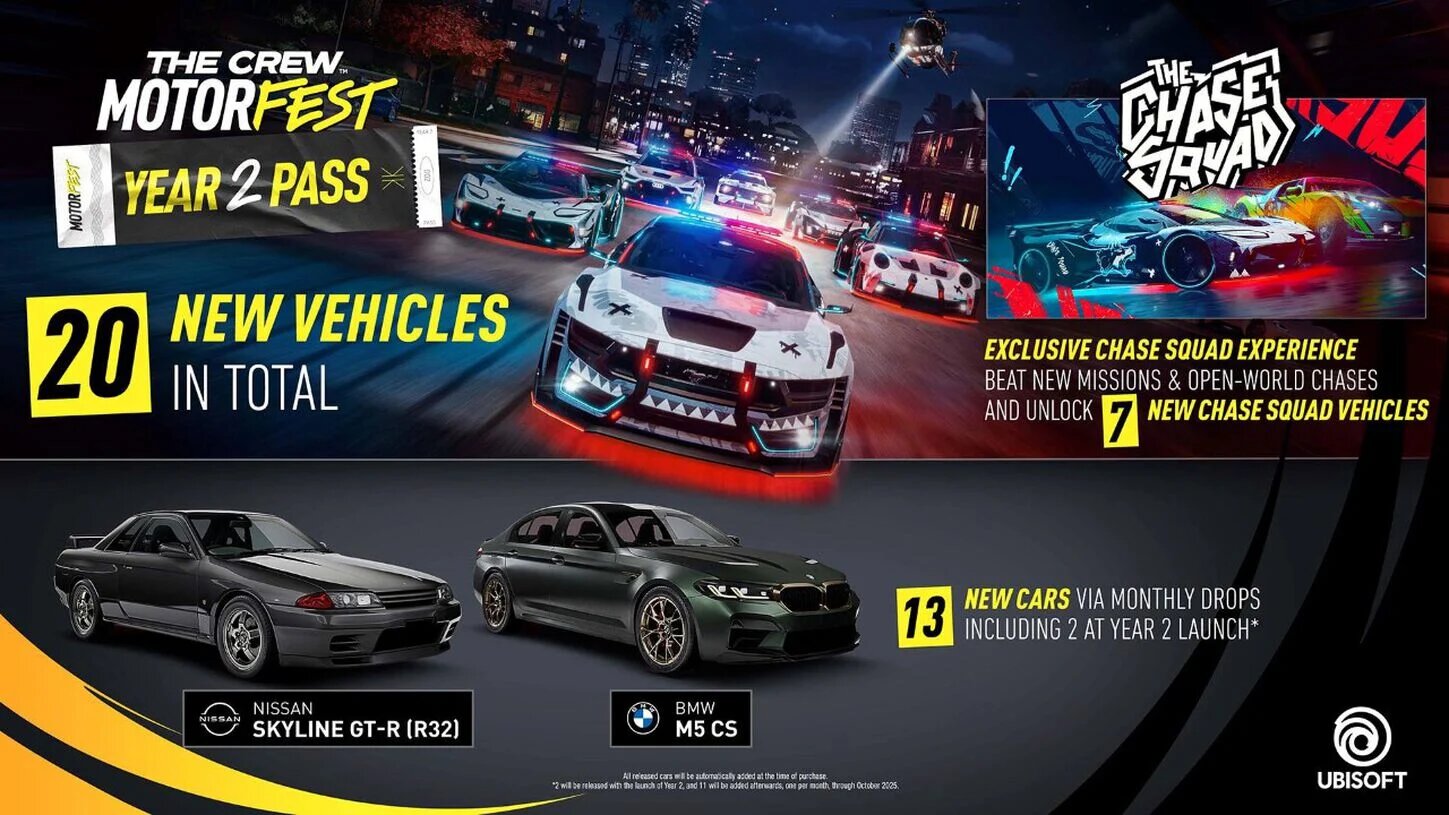 The Crew Motorfest - Year 2 Pass DLC PC Ubisoft Connect Ключ