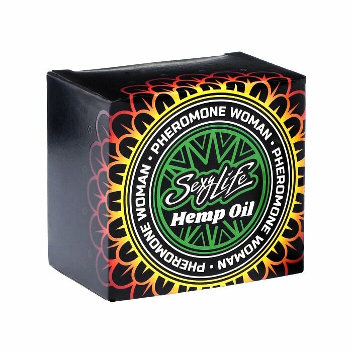 Духи Sexy Life "Hemp Oil", с феромоном, женские, с ароматом конопли, 5 мл