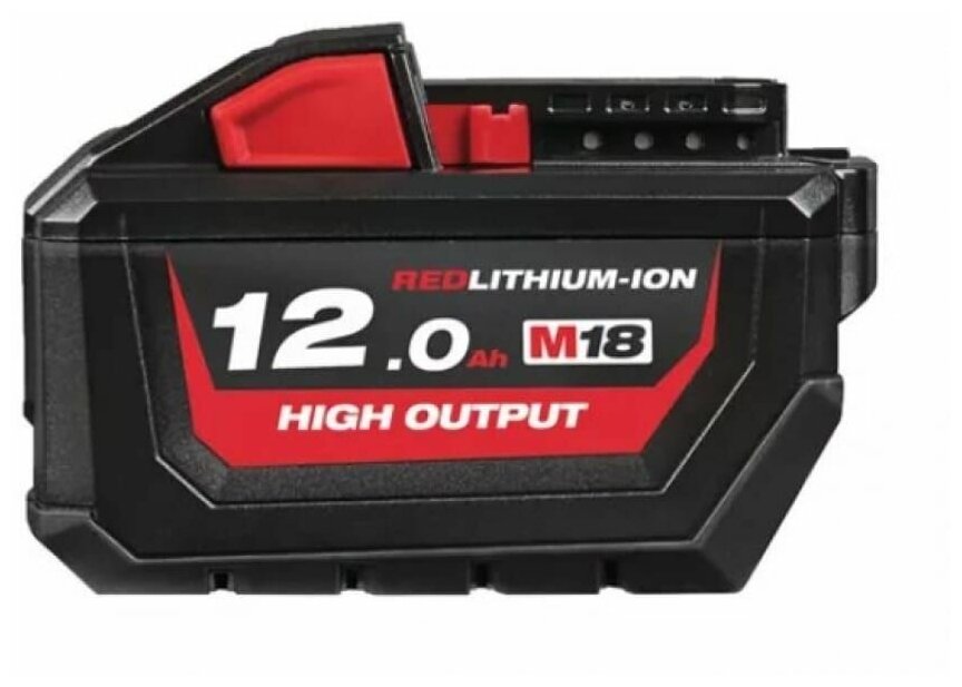 Аккумулятор Milwaukee RED M18 HB12, Li-Ion, 12 Ач, 4932464260