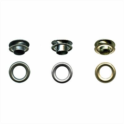 Люверсы №05 d 7 мм, 10 шт под никель, металлические изделия для швейных проектов