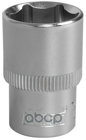Головка торцевая 18 1/2 короткая 6-гранная KRAFT KT 700332 Kraft арт. KT 700332