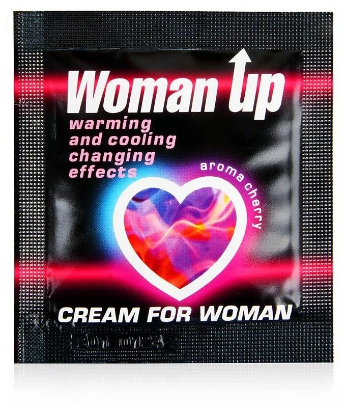 Возбуждающий крем для женщин с ароматом вишни Woman Up - 1,5 гр.