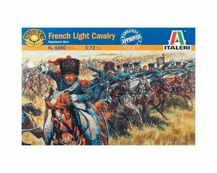 Сборная модель миниатюра / Модель для сборки Italeri / Солдатики French Light Cavalry
