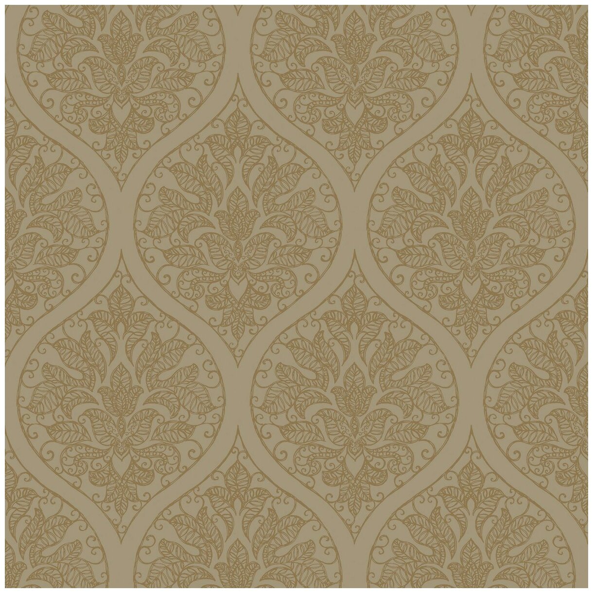 Обои Aura Emporium 7006 B; 0,53х10,05 м, флизелин, цвет коричневый