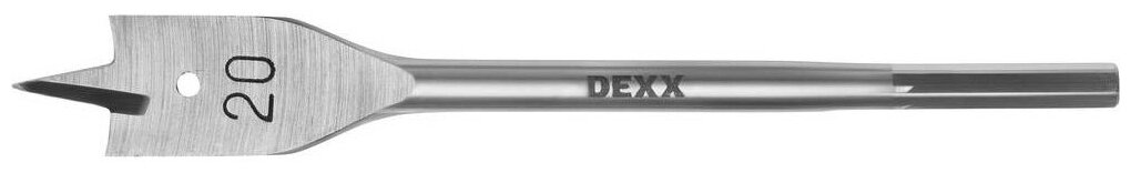 Сверло по дереву перовое DEXX 20x152мм 2945-20