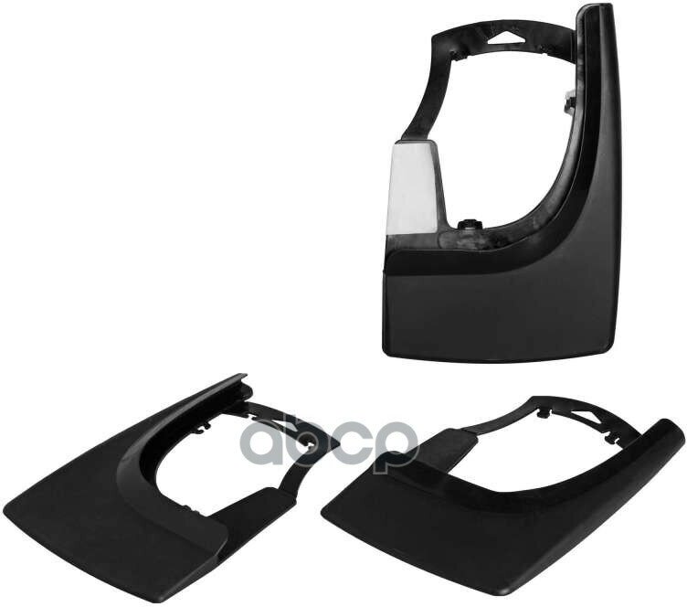 Брызговики универсальные для легковых автомобилей, черные, 2шт. (AMF-00) AIRLINE арт. AMF00